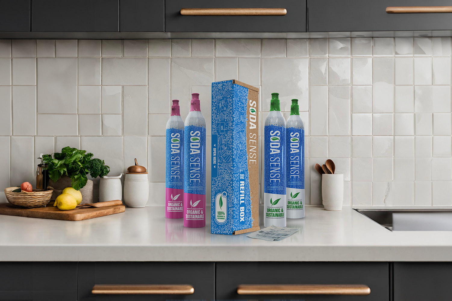 How Can I Refill My Empty SodaStream CO2 Cylinders? – Soda Sense